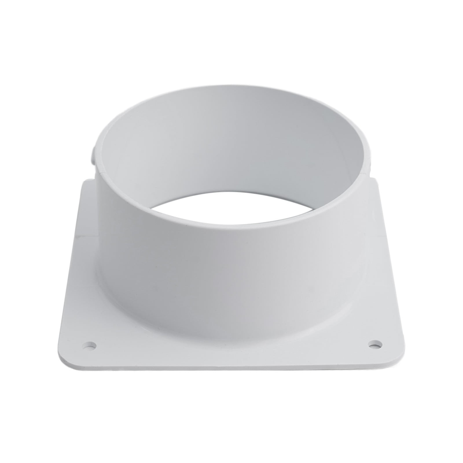 AFQH Air Vent Duct Connector Flange Straight Ventilation Pipe Plastic ...