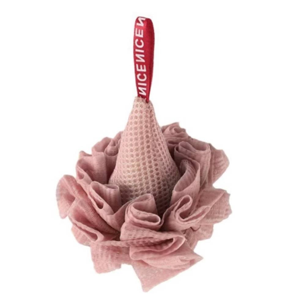 AFQH Bath Puff Shower Sponge Bath Ball Ice Cream Shape Design For ...