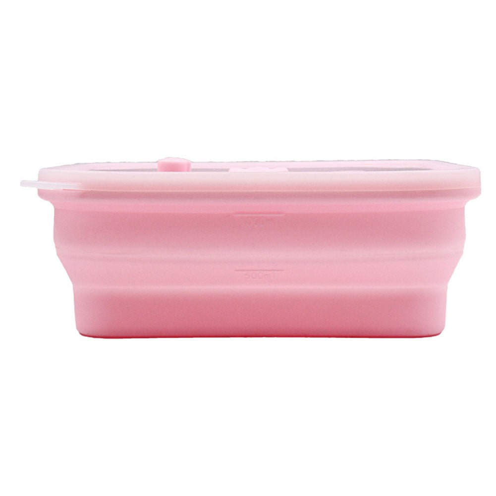 AFQH Bento Box Lunch Box Folding Food Warmer Container Picnic Snackle ...
