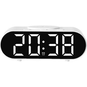 TROCOTN 7 Inch Extra Big Day Date Digital Calendar Alarm Clock with ...