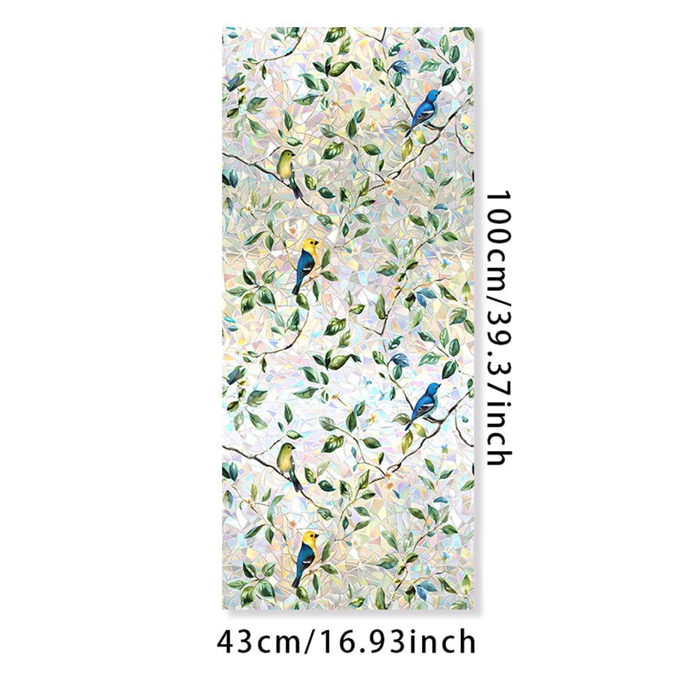 AFQH Colorful for Rainbow Static Glass Film - Removable Privacy Window Decor! - Walmart.com