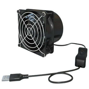 USB Exhaust Fan Duct Air Ventilation Blower Window Extractor Toilet ...