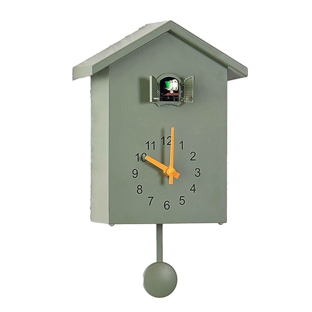 AFQH Cuckoo Clock Cuckoo Wall Clock,Cuckoo Bird Voices Call Clock ...
