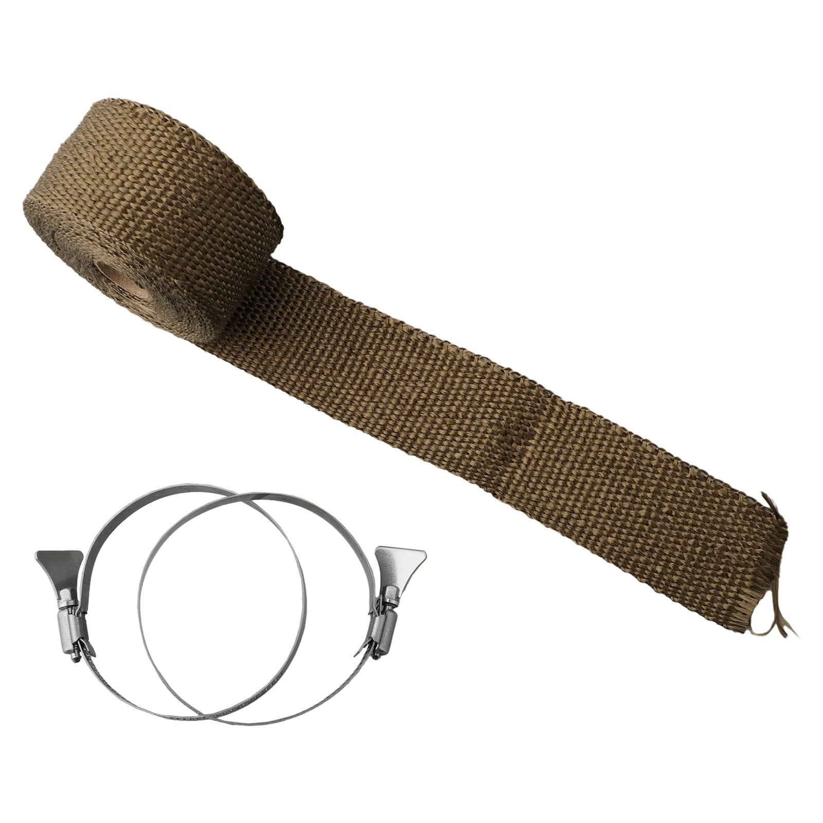 AFQH DIY Tent Stove Fireproof Ribbon With Adjustable 2 Clamps Exhaust ...