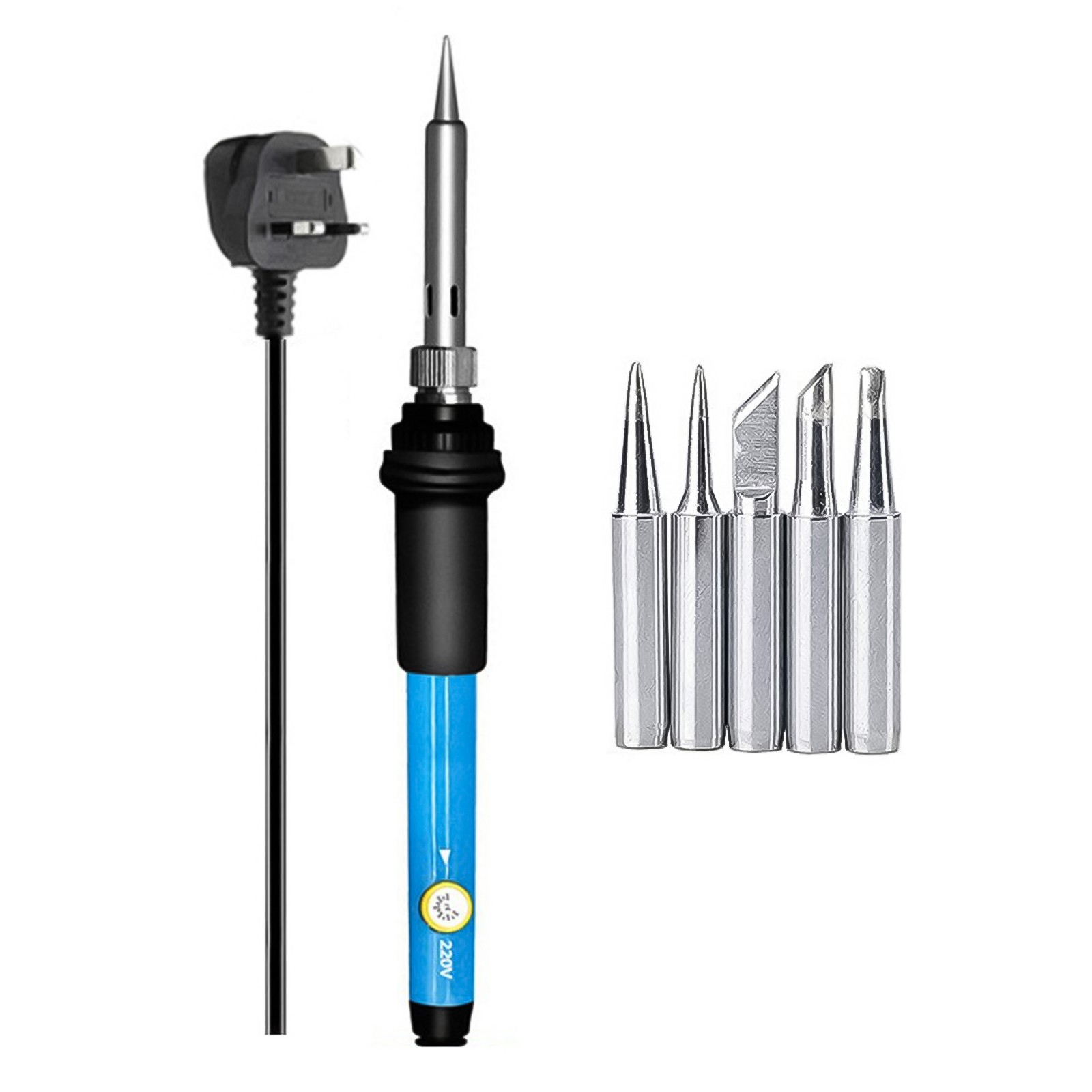 AFQH Direct plug-in adjustable temperature 110V/220V soldering iron 2 ...