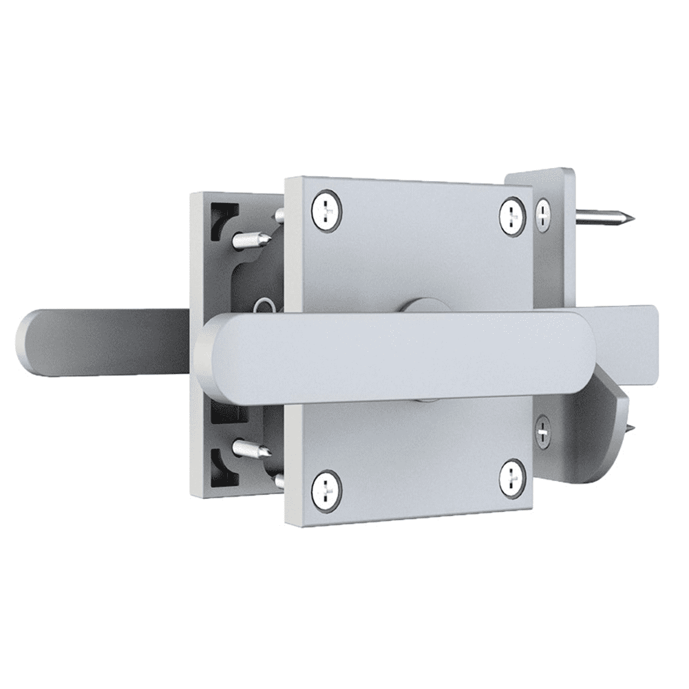 AFQH Double Sided Handle Door Latch Bolt Wood Fence Door Latch Gate ...