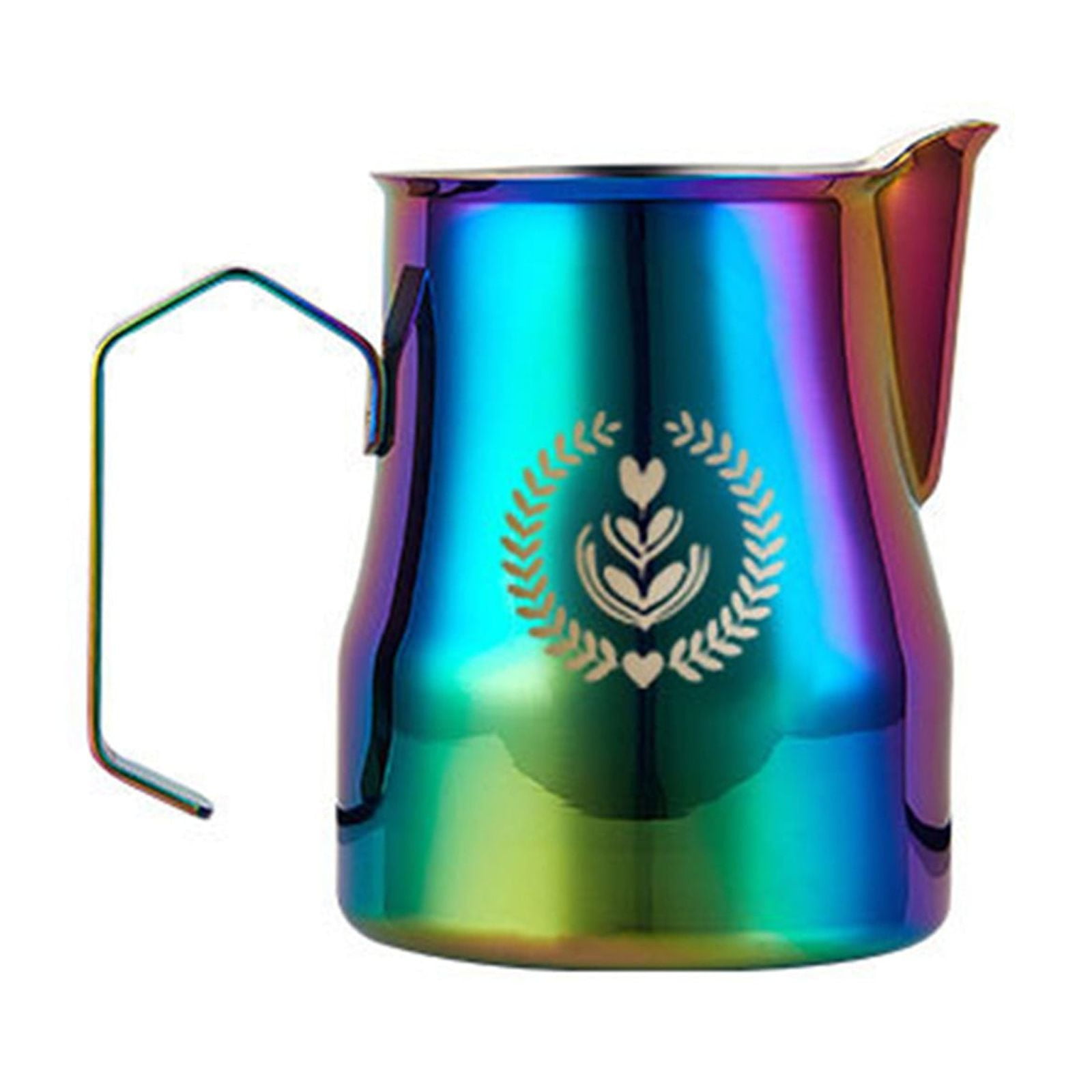 AFQH Elegant Design Coffee Milk Frothing Pitcher Perfect Pouring And ...