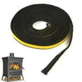 AFQH Fireplace Sealing Strip 13ft Fireplace Seal Rope Self-Adhesive ...