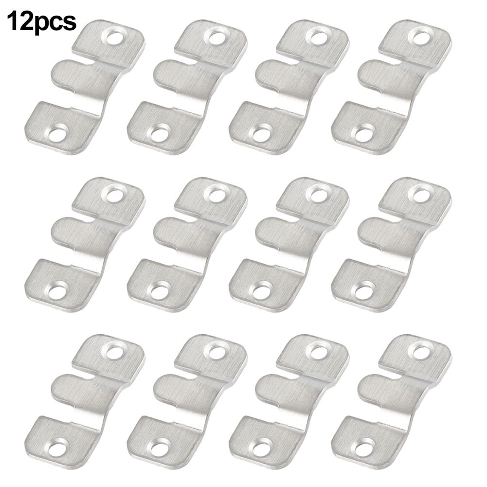 AFQH Heavy Duty 12pcs Stainless Steel Hooks for Wall Mounting Frames ...