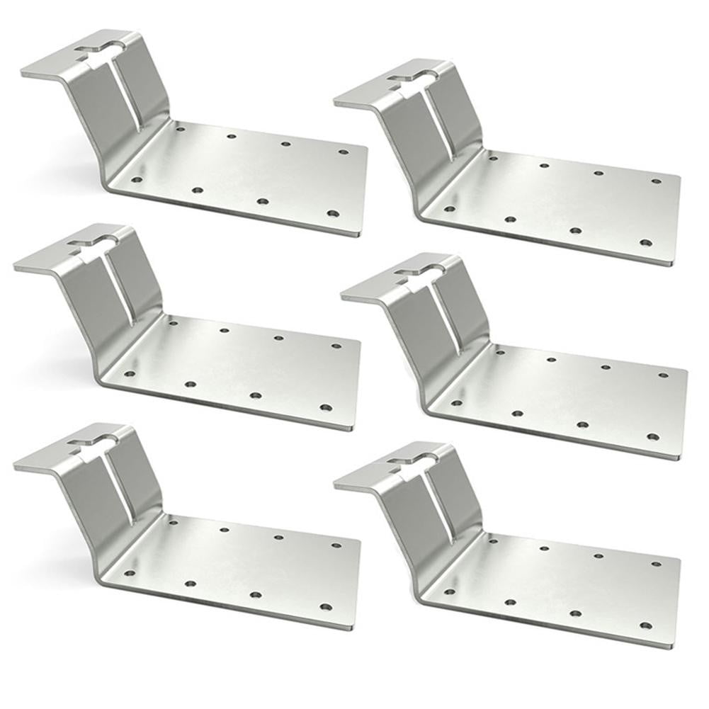 AFQH Heavy-Duty T Post Brackets - Versatile Metal Mounting for Signs ...