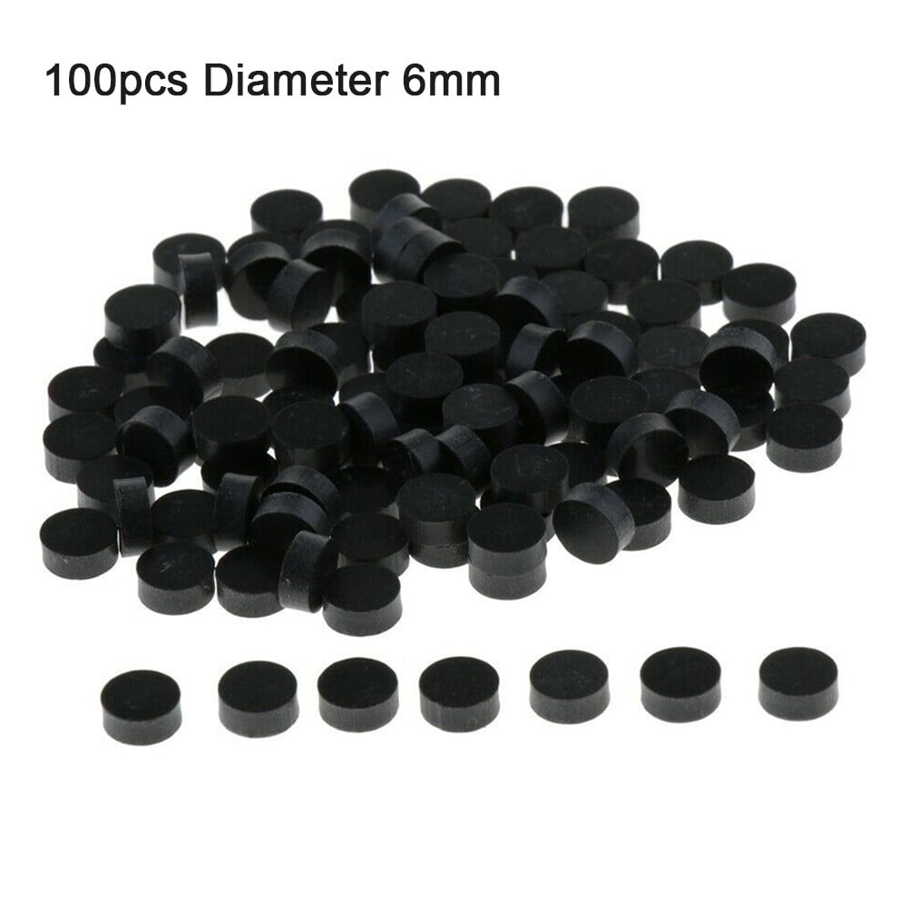 AFQH High-Quality Pack of 100 Black Acrylic Fretboard Fingerboard Dots ...