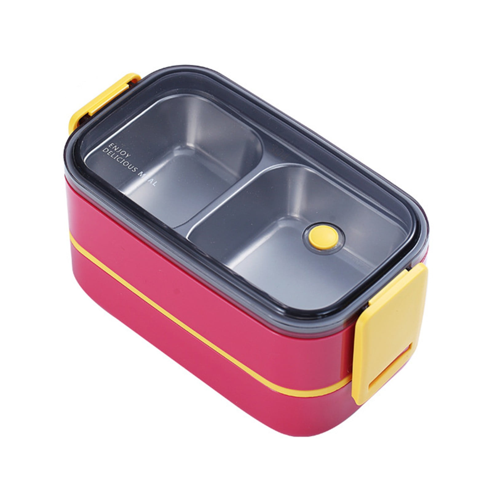 AFQH Lunch Box Food Storage Containers /2 Layers Stainless Steel ...