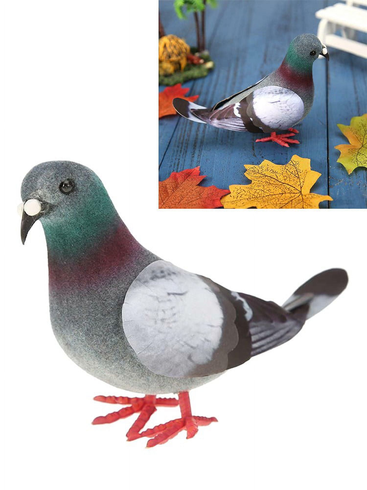 AFQH Model Simulation Pigeon Foam Garden Ornament Pigeon Model ...