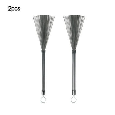 Gerich 1/2 Steel Drum Brush Retractable Steel Wire Jazz Drum Brushes ...