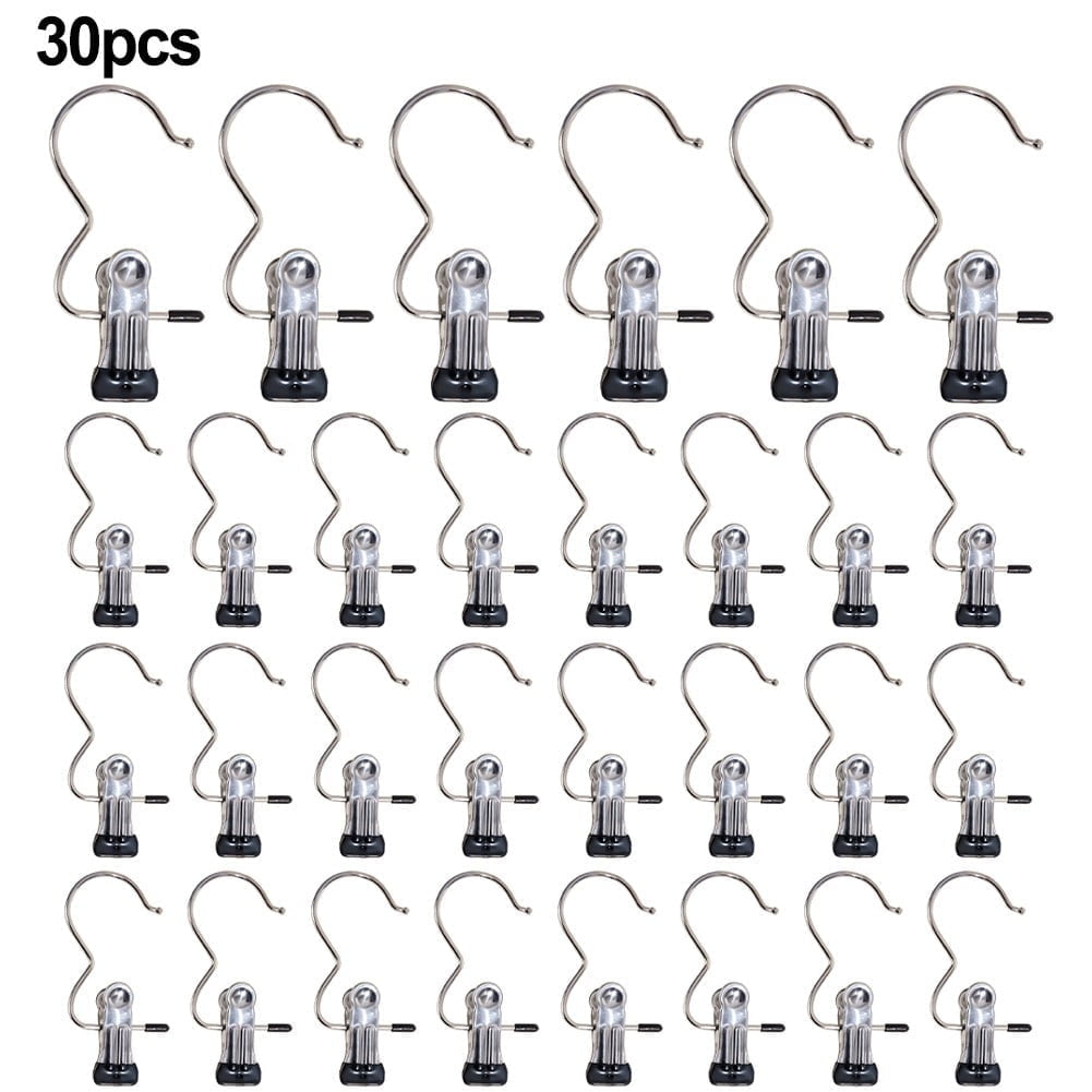 AFQH Skirt Pants Hangers for Shorts Hat Clip Shorts Hangers ...