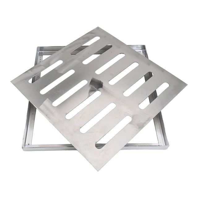 AFQH Stainless Steel Floor Drain With Frame For Roads Schools Channel ...