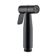 AFQH Stainless Steel Handheld Black Toilet Wash Bidet Faucet Sprayer ...