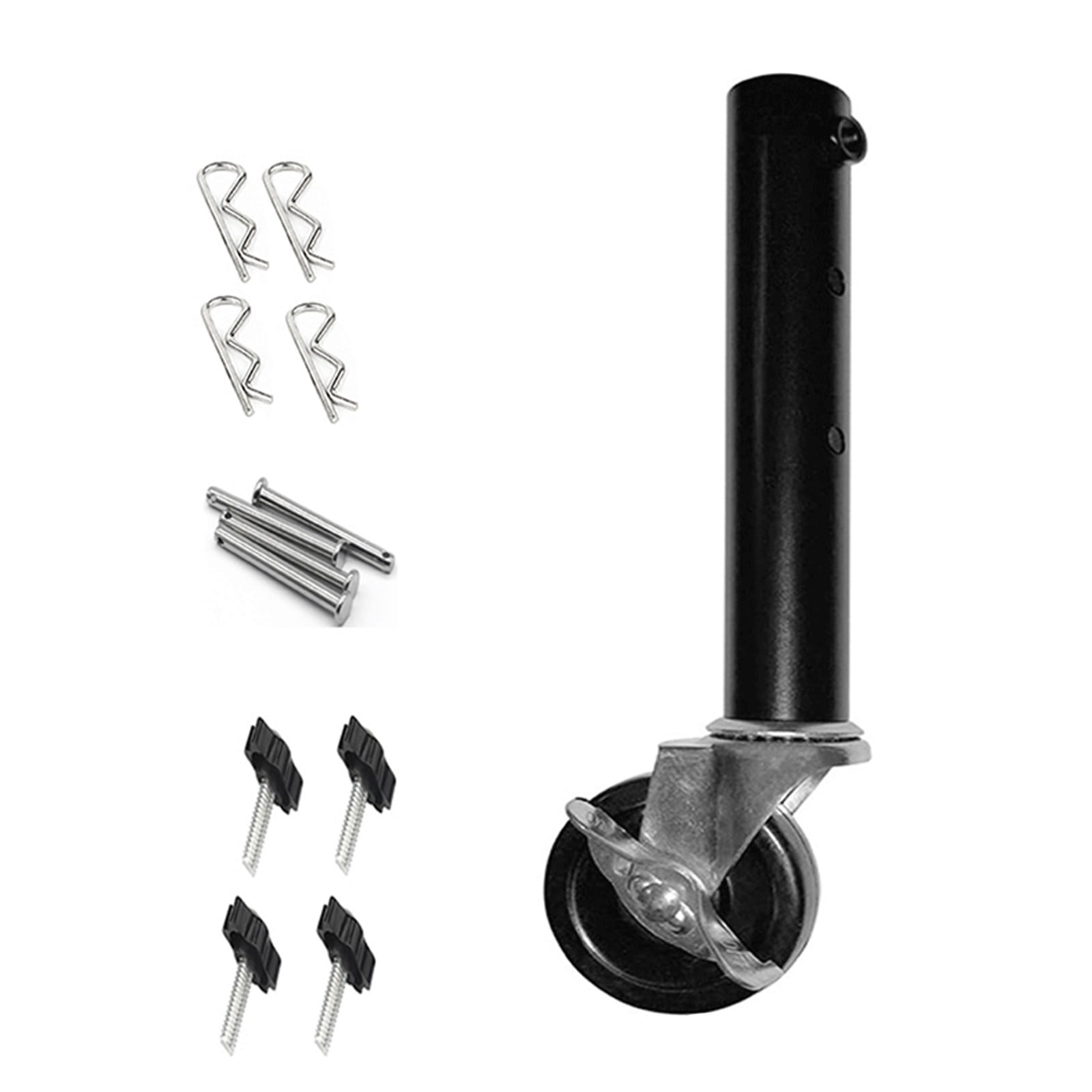 AFQH Table Leg Caster Extender Extended Folding Table Cart Wheels With ...