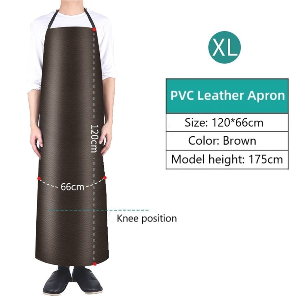 AFQH Thick Rubber Apron, Waterproof Apron, Adjustable Work Aprons for ...