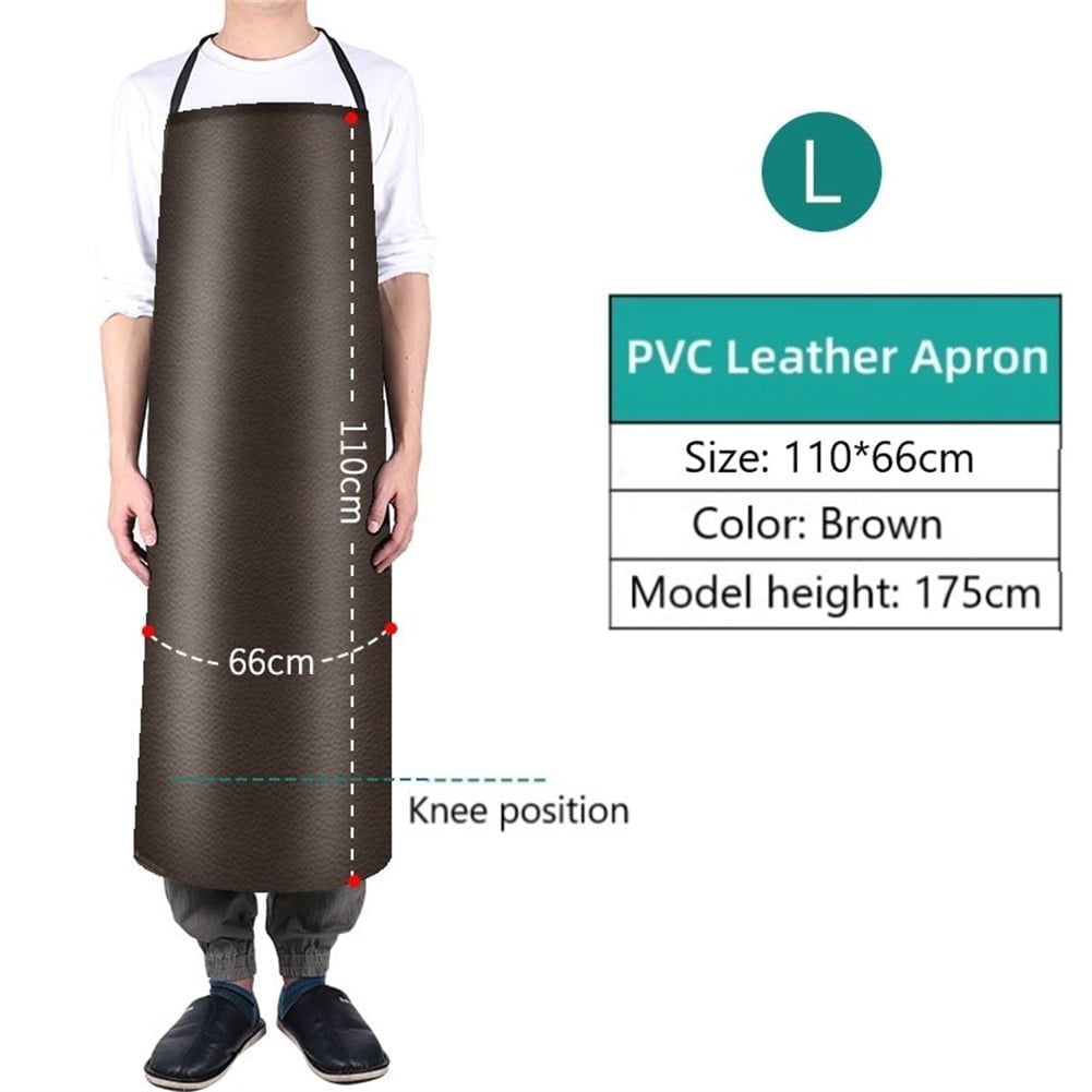 AFQH Thick Rubber Apron, Waterproof Apron, Adjustable Work Aprons for ...