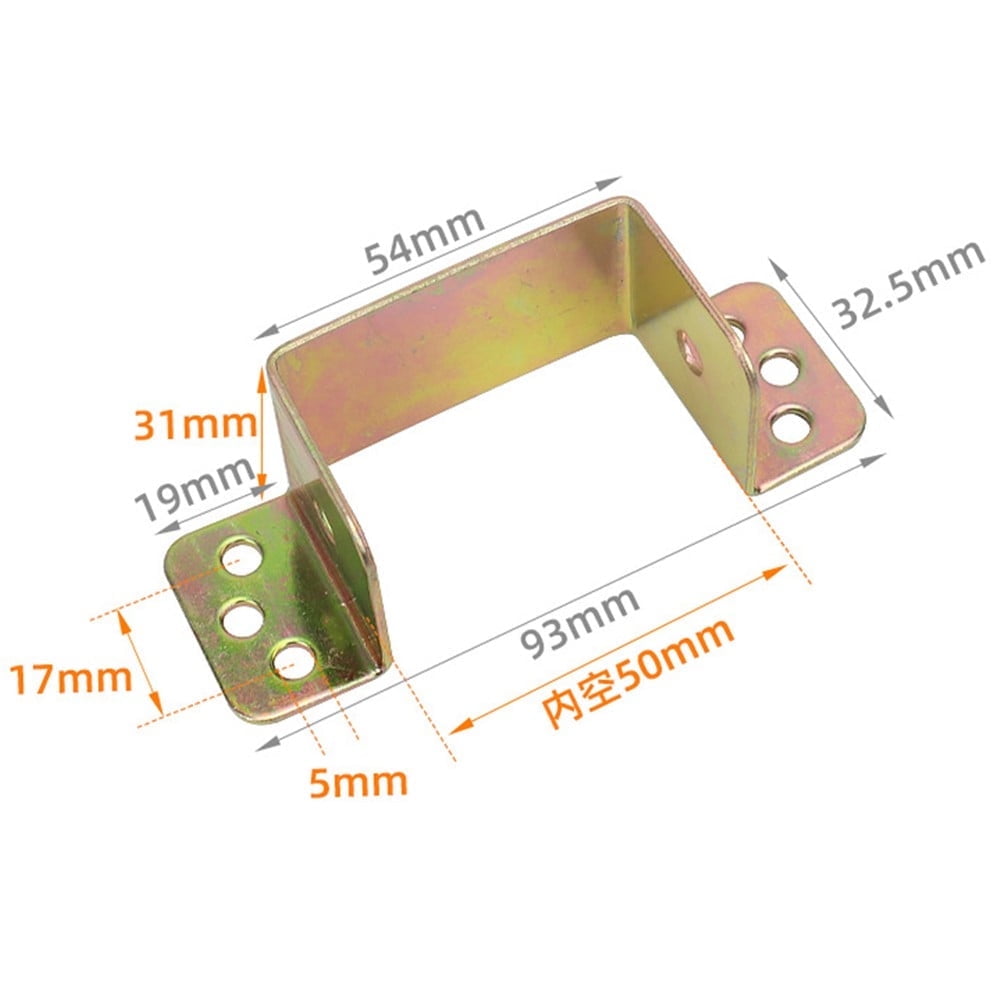 AFQH U Shaped Connector Bracket Stainless Steel U Shaped Bed Connector ...