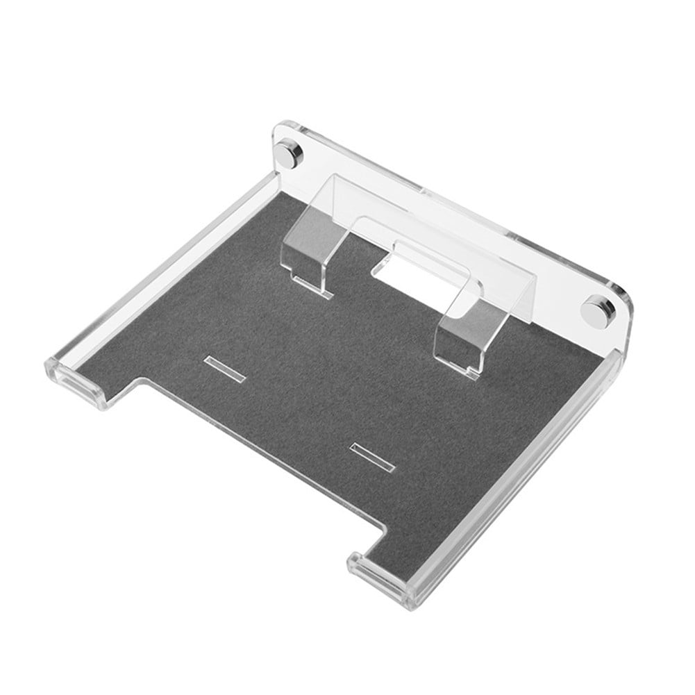 AFQH Wall-Mounted Transparent Speaker Stand Stylish Acrylic Shelf for ...