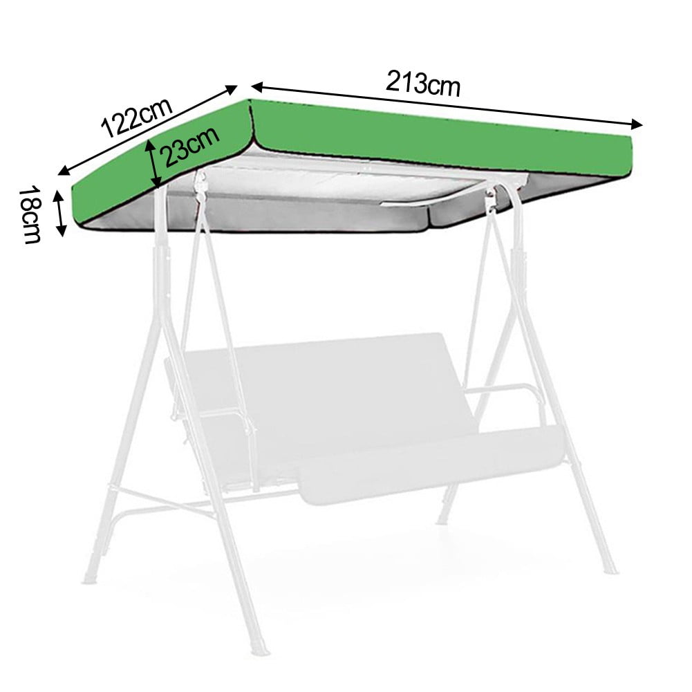 AFQH Waterproof Swing Chair Cover Accessory Dustproof Swing Cover Green ...