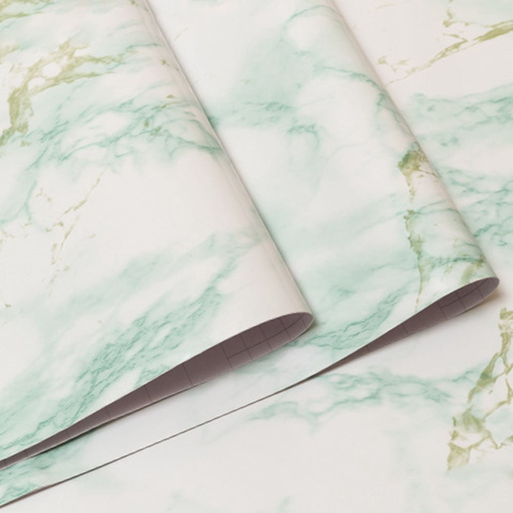 AFQH Waterproof marble wallpaper for stylish kitchen renovation (40cm ...