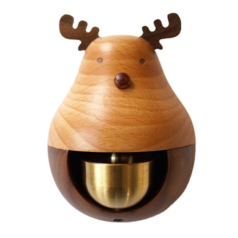 AFQH Wind Chime Lucky Cat Doorbell Dopamine Copper Bell Entrance ...