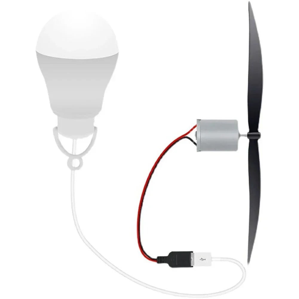 AFQH Wind Propeller Generator With USB Light For Wind Power Generation ...