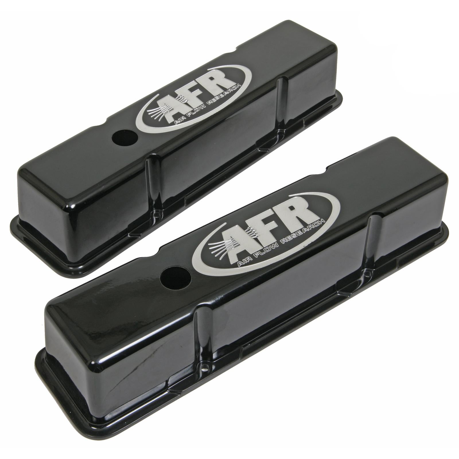 AFR 6705 Chevy Small Block Aluminum Valve Covers, Tall Height - Black ...