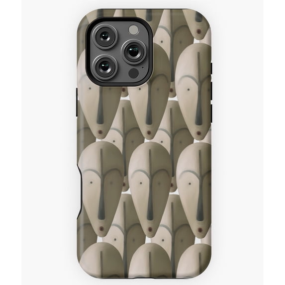 AFRICAN ART AND MASK Tribal Phone Case for iPhone 16 15 14 13 12 11 Pro ...