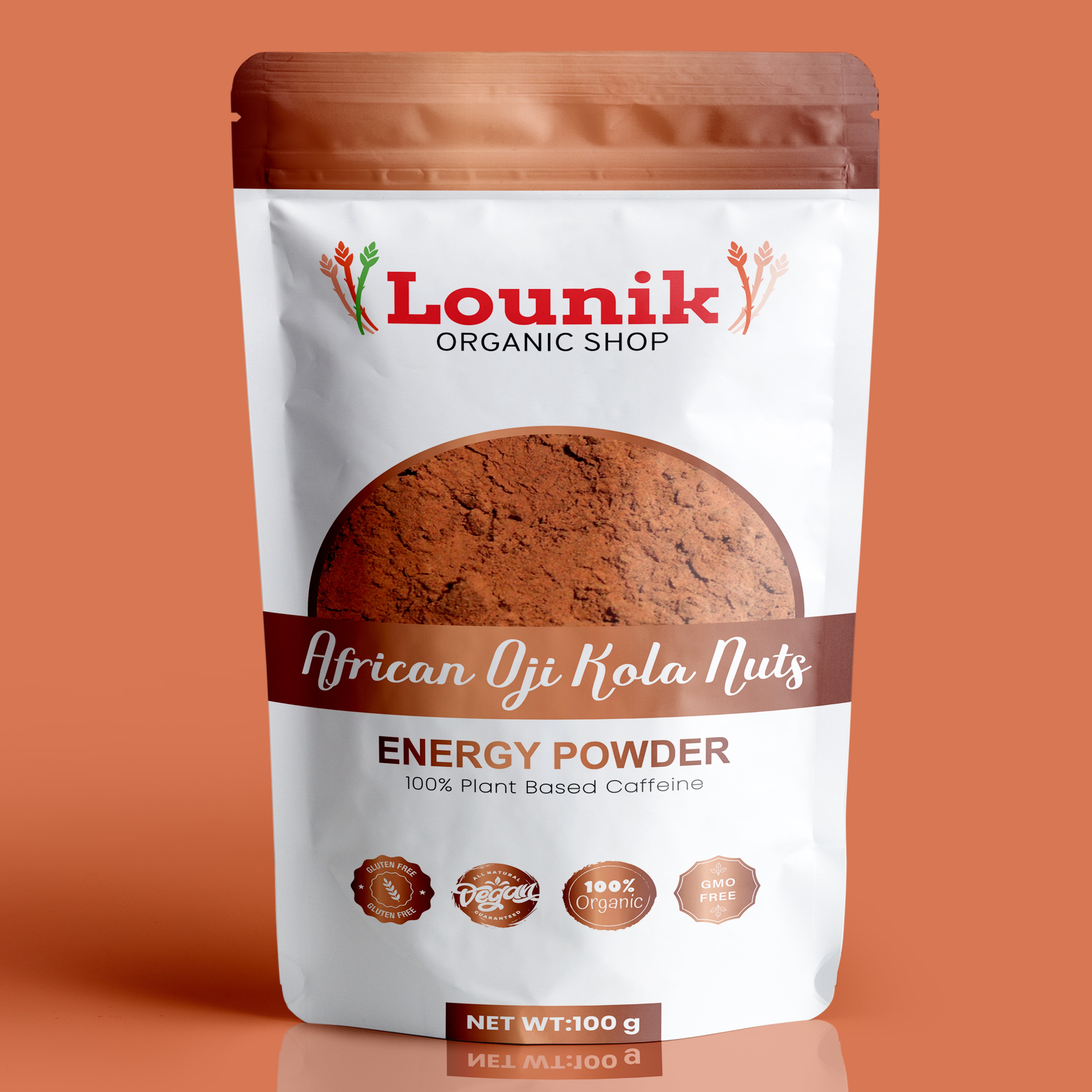 AFRICAN OJI KOLA NUTS ENERGY POWDER - 100% Plant Based Caffeine ...