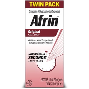 Afrin Over-the-Counter Medicines in Medicine Cabinet - Walmart.com