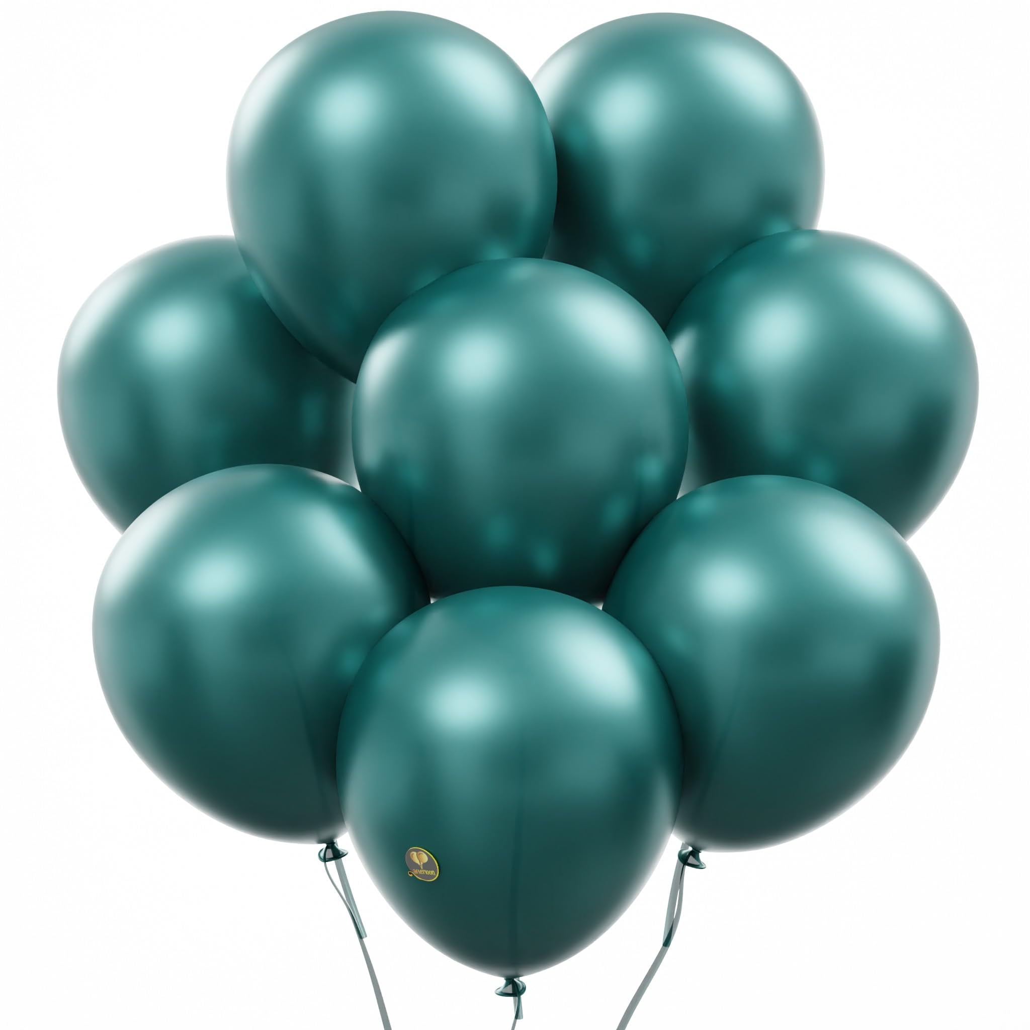 AFTERLOON® Biodegradable BalloonsTRDN Pearlized Emerald Green 12 Inch ...