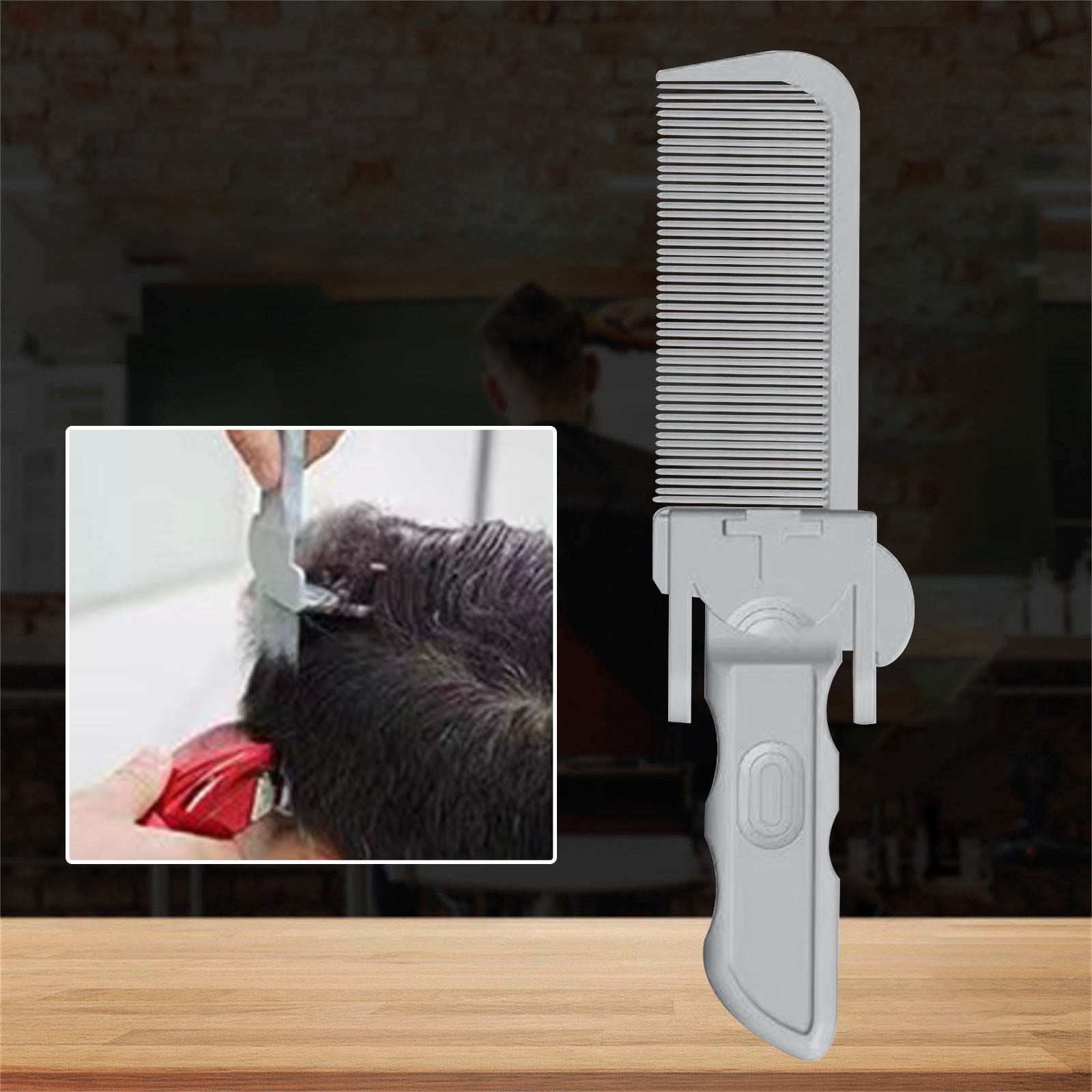AFUADF A Haircut Fade Combs Professionally Balanced Comb Gradienter ...
