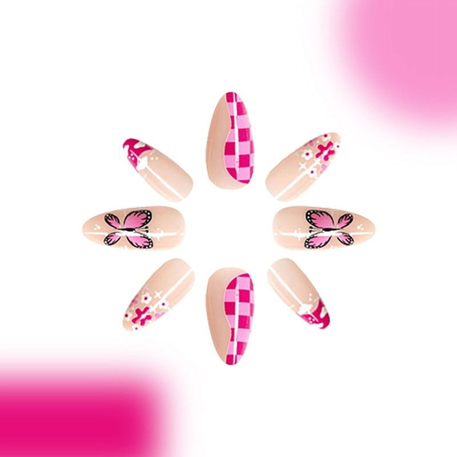 AFUADF Decorative Nail 24PC Easy To Match And Clean In Different Sizes ...