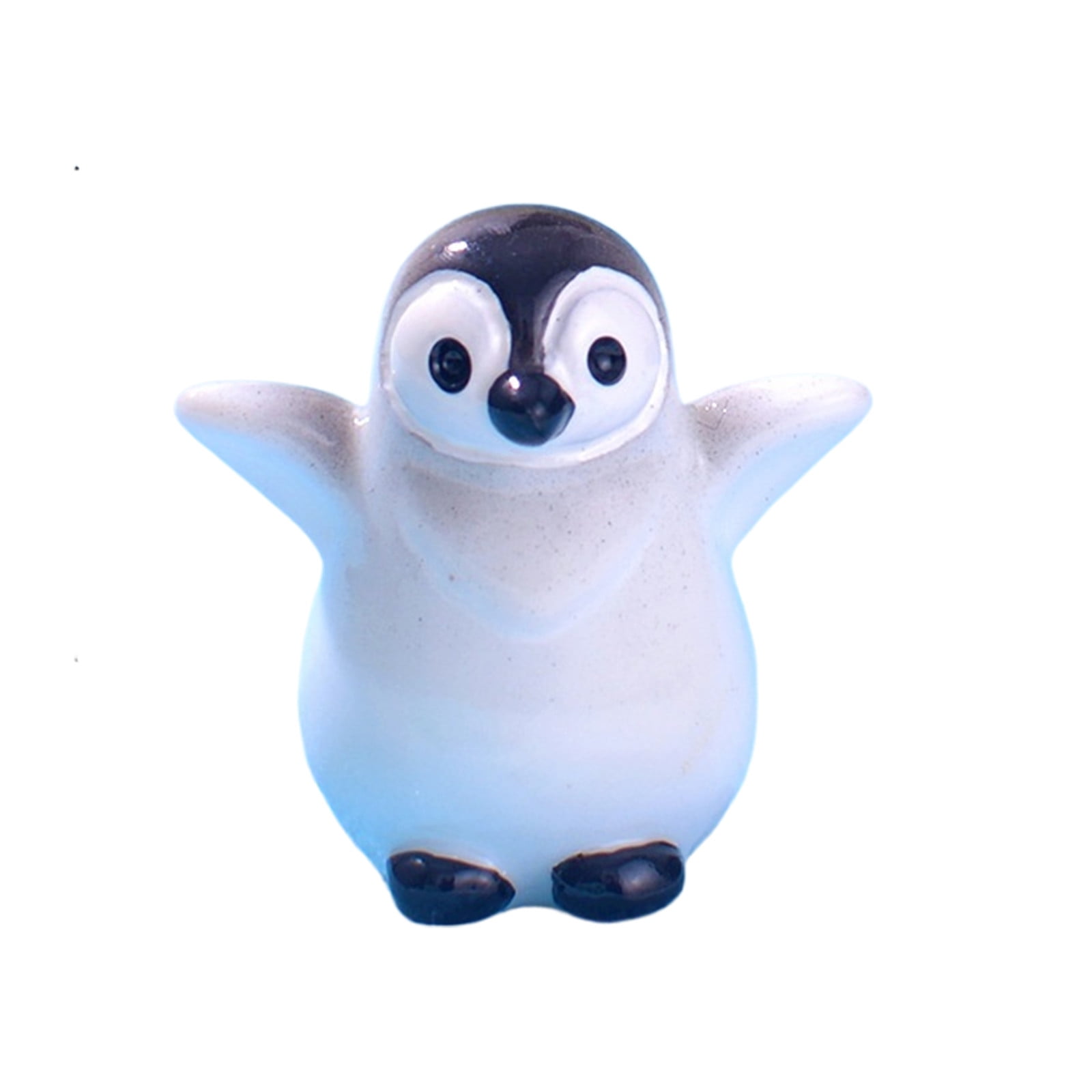 AFUO Realistic Animal Figurines Set Resin Polar Bear Penguin Seal On ...