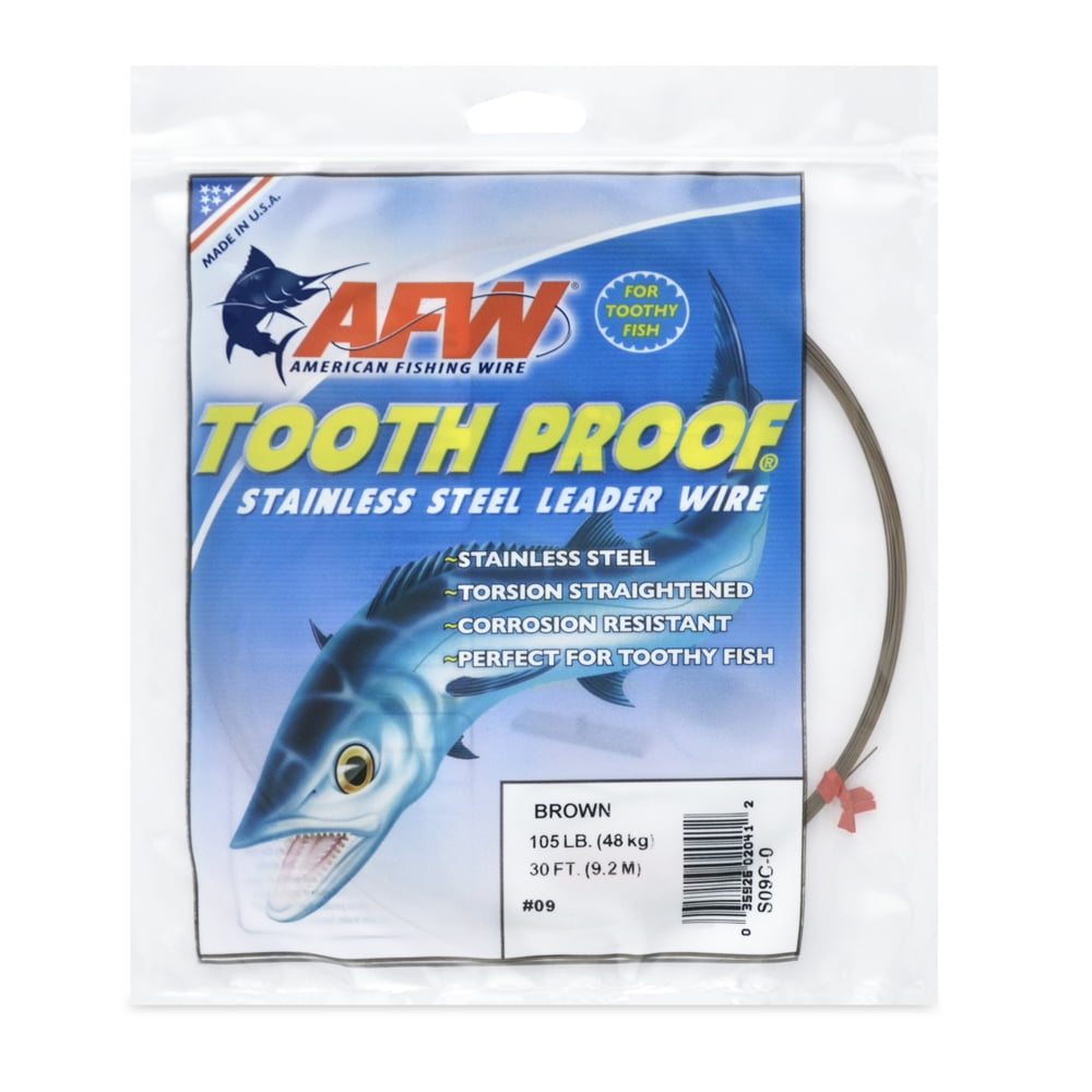 AFW Toothproof Stainless Wire-Brown, 105 lb - Walmart.com