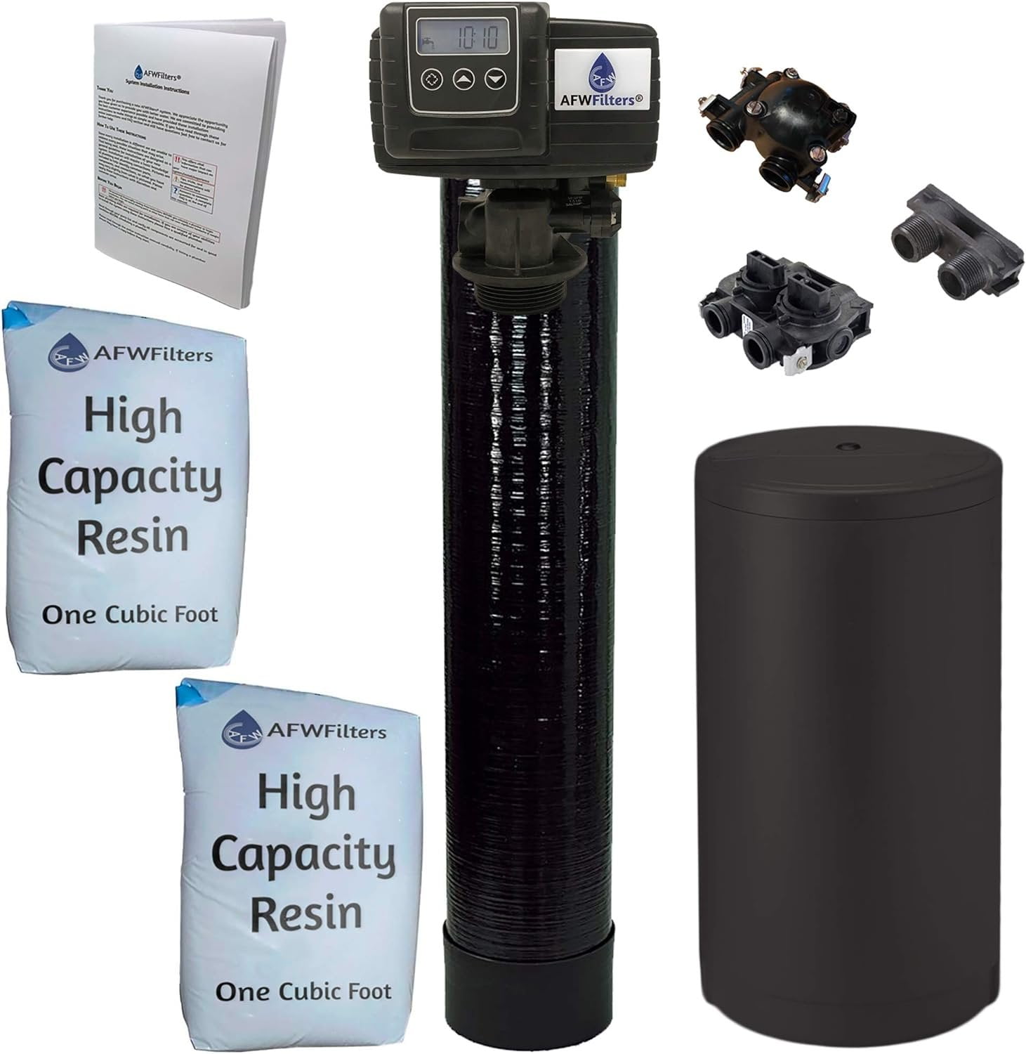 AFWFilters Whole House Water Softener System - Fleck 5600sxt Digital ...