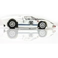 AFX 22057 Mega-G+ Ford GT40 Mark II #96 White/Black HO Scale Slot Car ...