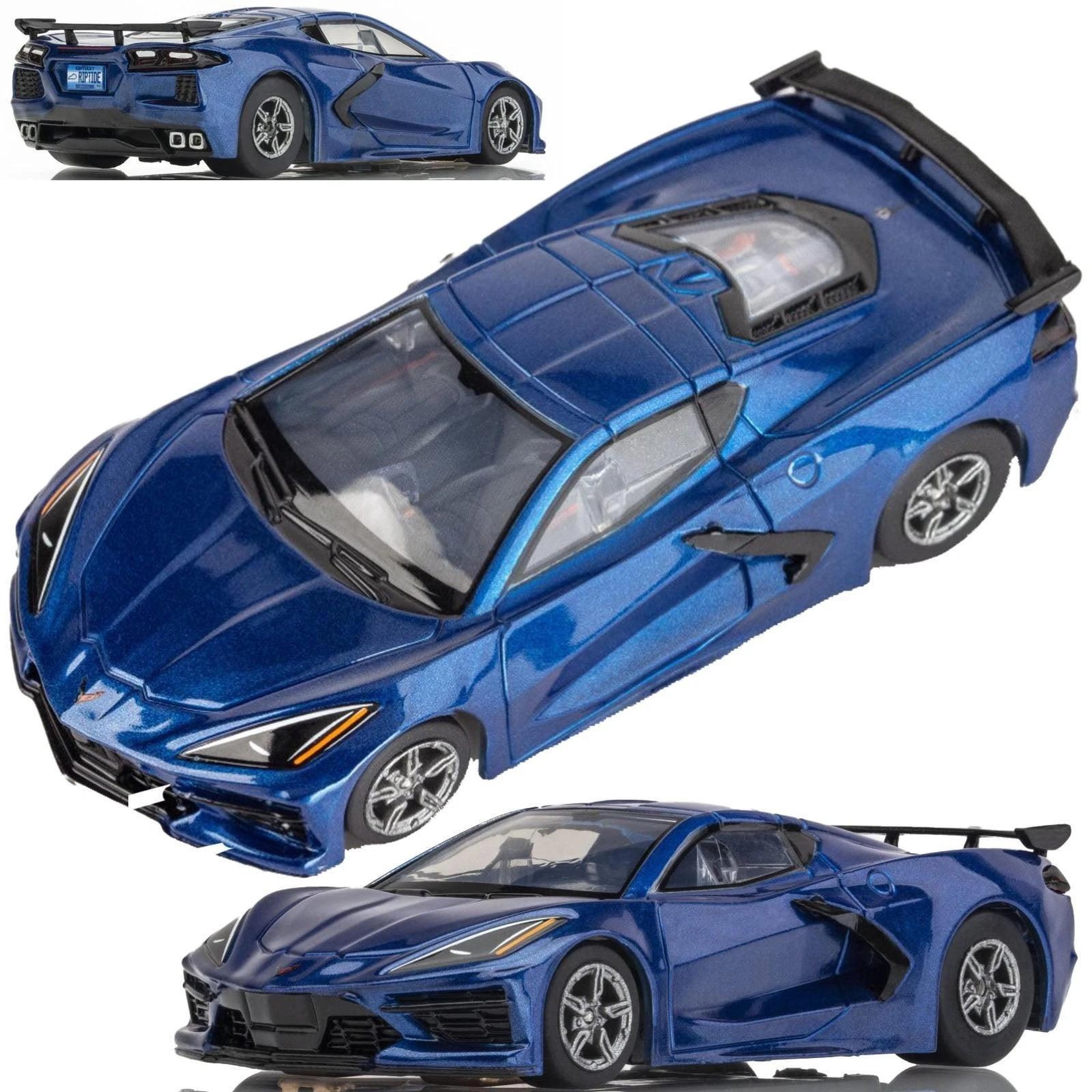 AFX 22094 Corvette C8 Blue HO Slot Car MegaG+ for Auto World - Walmart.com