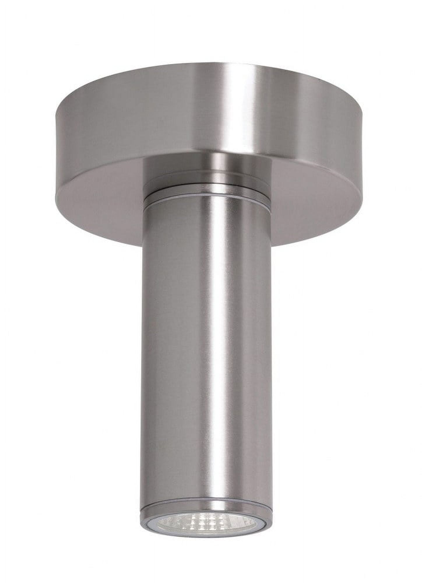 AFX Beverly 6'' Outdoor LED Flush Mount Satin Nickel - Walmart.com
