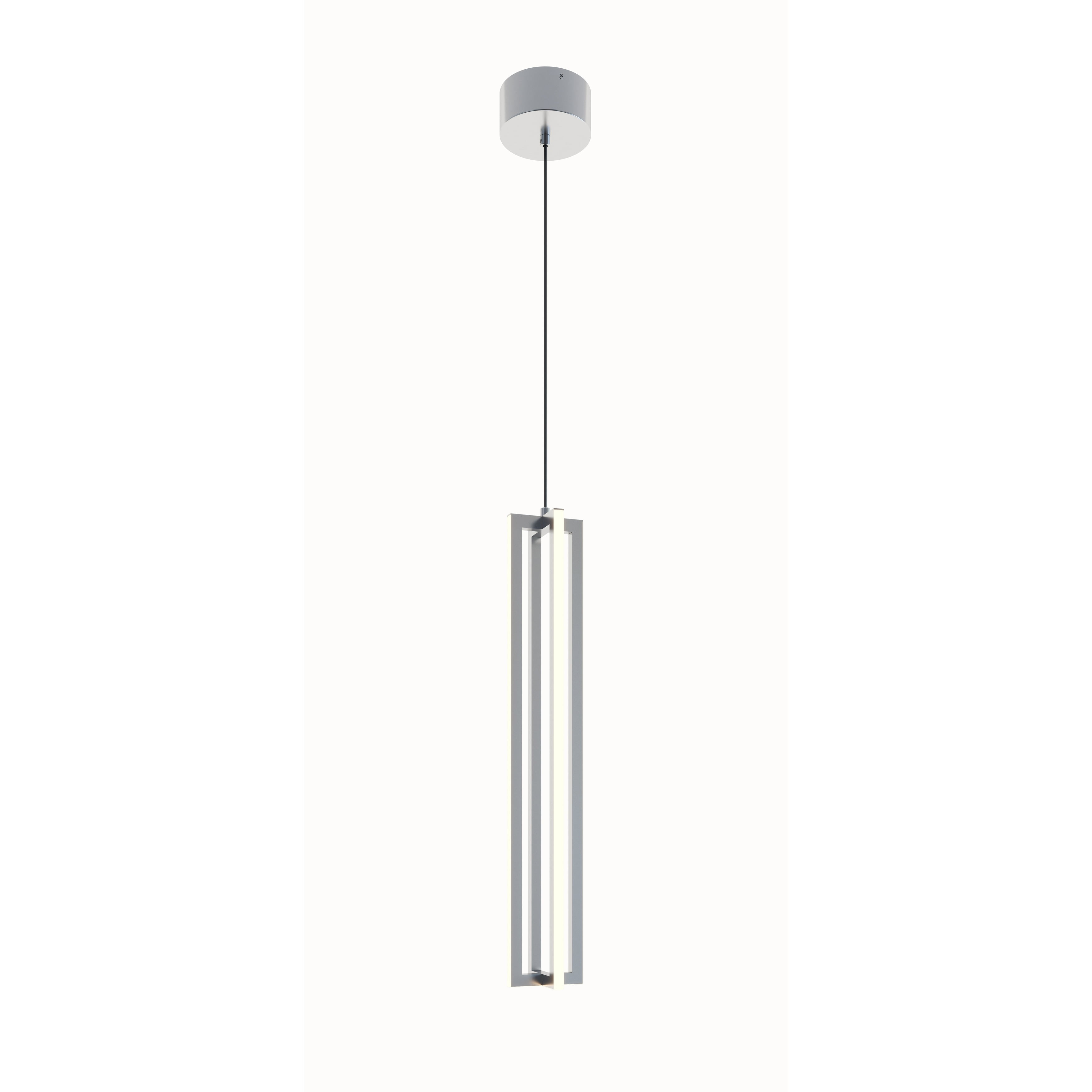 AFX Cass Pendant LED Light 36W 4000Lm Satin Nickel - Walmart Business ...