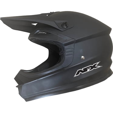 AFX FX-17 Solid MX Offroad Helmet Flat Black MD - Walmart.com