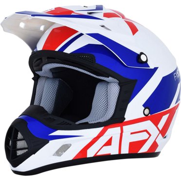 AFX FX-17 Solid MX Offroad Helmet Flat Black MD - Walmart.com