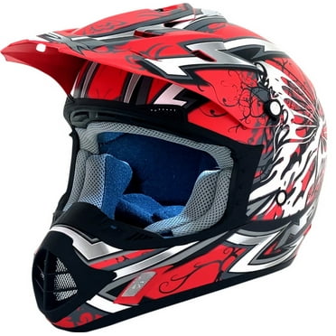 1Storm Motocross Adult Helmet ATV Dirt Bike BMX MX Helmet F801CLS ...