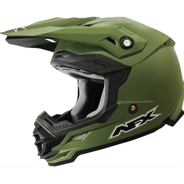 AFX FX-19R Solid MX Offroad Helmet Matte Olive XS - Walmart Business ...