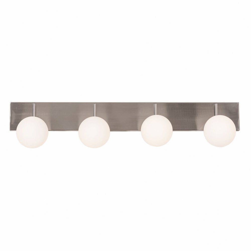AFX - Metropolitan - 128W 4 LED Bath Vanity In Modern Style-7.88 Inches ...