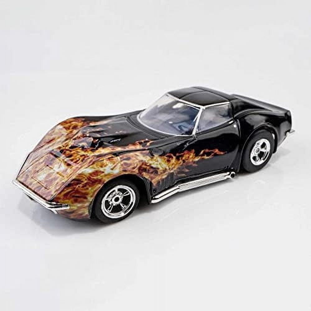 AFX/Racemasters 1968 Corvette L88 Black/Flame AFX22051 HO Slot Racing ...